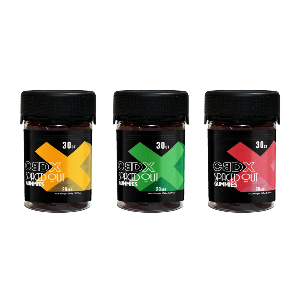 Spaced Out - Indica THC Edibles | Sugar-Free Indica Gummies | CBDX ...